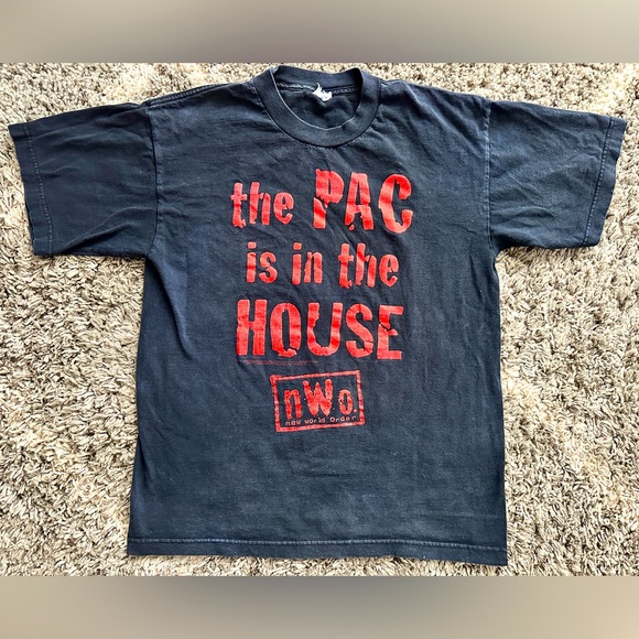 WWE | Shirts | Vintage Wwf Nwo Wolfpac Tshirt | Poshmark